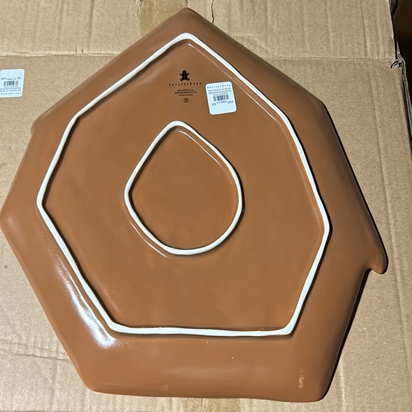 Pottery Barn | Holiday | Pottery Barn Gingerbread House Serving Platter ...